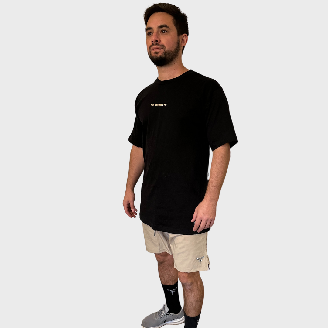 TMF Oversize Black – The Monkey Fit