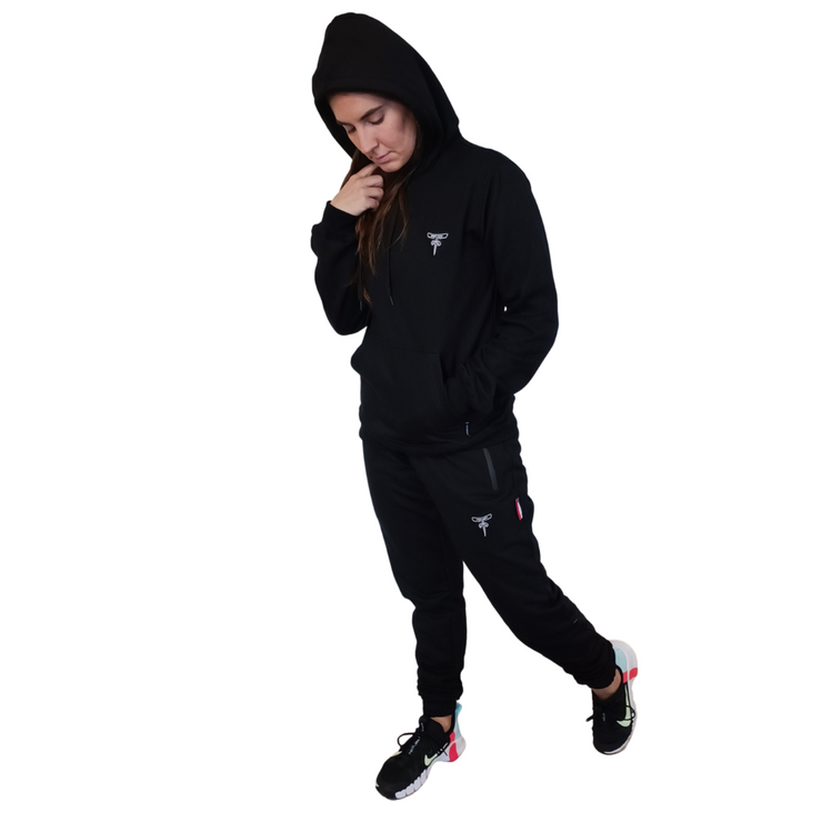 TMF Black Hoodie – The Monkey Fit